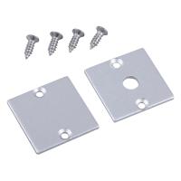 China 6063 T3-T8 Aluminum Alloy Anodized Finish Surface Mounted LED Profile with Customized Length Available for sale