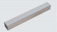 China 6063 T3-T8 Aluminum Alloy Anodized Finish Surface Mounted LED Profile with Customized Length Available for sale