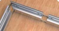 China 6063 T3-T8 Aluminum Alloy Anodized Finish Surface Mounted LED Profile with Customized Length Available for sale