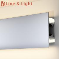 China Wholesale 6063 T3-T8 Aluminum Alloy Anodized Finish Customized Length LED Aluminum Profile for Surface Mounted LED Channel for sale