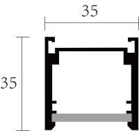 China YD-2425bendable by hand LED profiles flexible LED profiles for sale