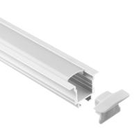 China 25*19mm LED Strip Recessed Channel Anodized Profile Aluminium Alloy for sale