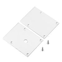 China Oblong Suspended LED Profile Aluminium Alloy Anodized LED Channel Diffuser 55*75mm for sale