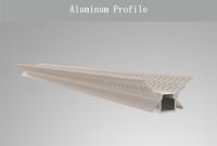 China 46*15mm V Shape Plaster LED Strip Channel Extrusion Dry Wall Gypsum For Soft Lighting for sale
