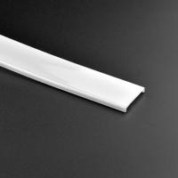 China Aluminum Alloy Drywall Plaster LED Profile 76*15mm Oblong Anodized for Frameless Wall Light for sale