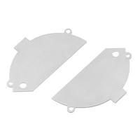 China Indoor Lighting Plaster LED Tape Channel Light Housing 91*51mm Drywall Gypsum for sale