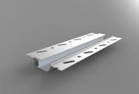 China Plaster Drywall LED Strip Channel Extrusion 81*15mm Anodized For Wall Lighting for sale