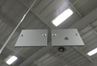 China 75*35mm Square LED Plaster Profile Anodized Aluminum Alloy Drywall LED Channel for sale