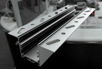 China 75*35mm Square LED Plaster Profile Anodized Aluminum Alloy Drywall LED Channel for sale