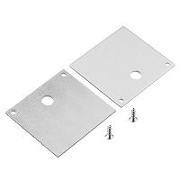 China Three Sides Lighting Aluminium LED Profiles Suspended 55*50mm for sale