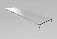 China Anodized Plaster LED Profile Light Housing 90*35mm Anti Rust Aluminum Alloy for sale
