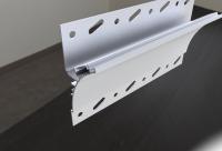 China 44*108mm Big Size Plaster LED Profile Anodized Drywall Gypsum Wide LED Channel for sale