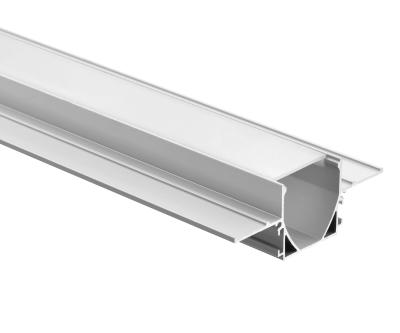 China 88*33mm Plaster LED Profile Aluminum 3m 4m Length For Kitchen Cabinets for sale