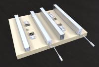 China Linear LED Light Strip Channel Surface Mounted Extrusion Aluminum 15*16mm for sale