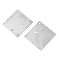 China Decorative Aluminium Extrusion Profiles Suspended 80*80mm Housing For LED Lights for sale