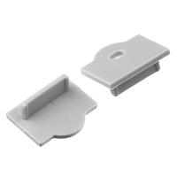 China 19.5*16mm Aluminium LED Mounting Profile Surface Mounted With Acrylic Cover for sale