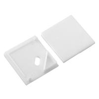 China 30*30mm Corner LED Strip Profile PC PMMA Cover Channel Surface Mounted for sale