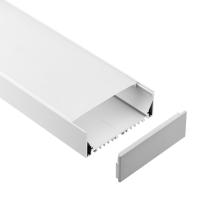 China Large Strip Light Suspended LED Profile 102*35mm Waterproof Surface Mounted for sale