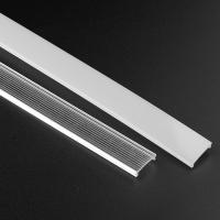 China Household 6063 T5 Aluminium Casing LED Light Strip Recessed 21*8mm Extrusion for sale