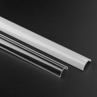 China Aluminium Suspended LED Profile Heat Dissipation Round LED Extrusion Anodized for sale