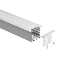 China Durable 50*35mm Recessed LED Profile Aluminum Channel With Soft Lighting for sale