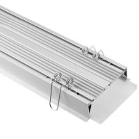 China Lamp Light Aluminium Recessed LED Profile Big Embedded 2m 4m Length for sale