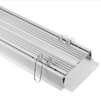China Heat Dissipation Recessed LED Profile Oblong Aluminum Channel 117*35mm Anodized for sale