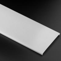China Heat Dissipation Recessed LED Profile Oblong Aluminum Channel 117*35mm Anodized for sale