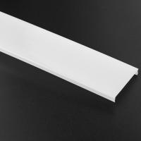 China Big Recessed LED Profile 65*75mm Silver U Shape LED Aluminum Channel for sale