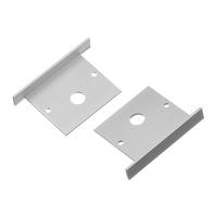 China Embedded Aluminum Recessed LED Profile 55*35mm 6063 T5 Customized Length for sale
