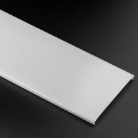 China Architectural Recessed LED Profile Flat Shape Big Size Inside Aluminum Strip Light Channel for sale