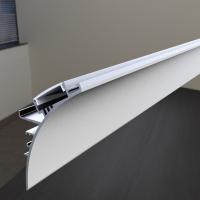 China Anodized Ceiling Light Suspension Kit 1m 2m 3m Aluminium Profile For LED Light for sale