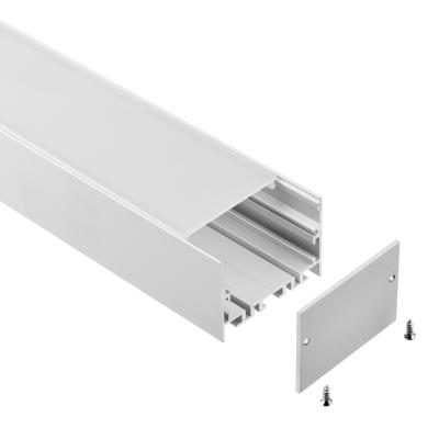 China 6063 T5 Suspended LED Profile 50*35mm Kitchen Aluminium LED Strip Housing for sale
