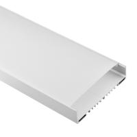 China Large Waterproof Suspended LED Profile Aluminum Customized For Supermarket 142*32 for sale