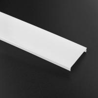 China Up Down Suspended LED Profile 50*85mm Moisture Proof Milky Frosted Cover for sale