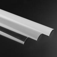 China 29.7*29.7mm Round LED Extrusion / Corner LED Strip Profile For Skyline Cabinet for sale