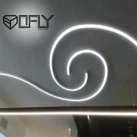 China Silicone Neon Tube for LED Strip Light with Opal Milky Cleasr Cover Recessed Mounted for sale