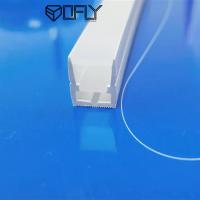 China Flexible LED Neon Flex Rope Light Rubber Silicone Tube 12*12mm Customized for sale
