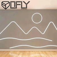 China Flexible Rubber LED Silicone Neon Tube 2022 Wall Mounted for Home Lighting for sale