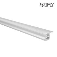 China Laminate Aluminium LED Profile Light Channel 43*19mm Surface Mounted for sale