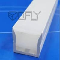 China Silicone Neon Tube 20*20mm Waterproof 24V / 12V Multi Colors LED Flex Rope Neon Light for sale