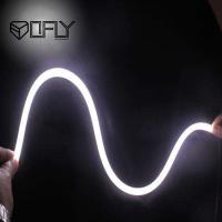 China YD-S1616-1 Silicone Neon Tube 16*16mm Rubber LED Profile for Strip Lighting for sale