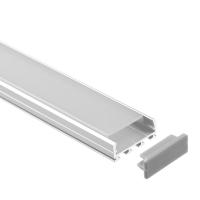 China Aluminum Alloy Surface Mounted LED Profile 6063 T5 26*10mm For Strip Light for sale
