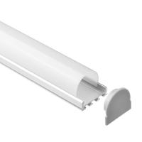 China Suspended Surface Mounted LED Profile 26*24mm Architectural Aluminium Light Channel for sale