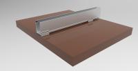 China Silver LED Mounting Channel 20*30mm Aluminium Extrusion Profiles For Furniture for sale