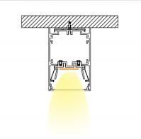 China 6063 T5 Aluminium LED Profile Surface Mounted Profile For Ceiling / Wall Lighting 50*75mm for sale