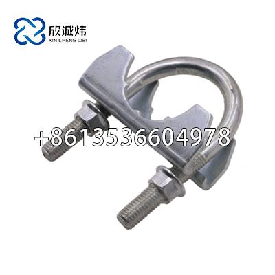 China Cold Rolled Steel Roller Door Spring Box Clamp Accessories Galvanized Surface for sale