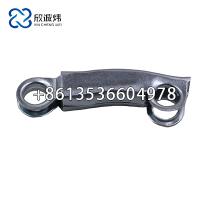 China Galvanized Iron Steel Connecting Hook 14mm Pipe Diameter For Rolling Shutter for sale