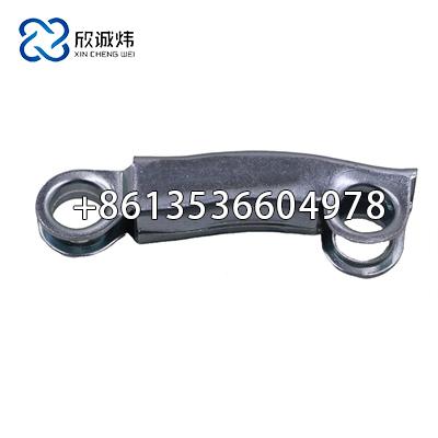 China Galvanized Iron Steel Connecting Hook 14mm Pipe Diameter For Rolling Shutter for sale