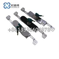 China Rustproof Roll Up Door Lock Central Rolling Shutter Lock With Brass Cylinder for sale